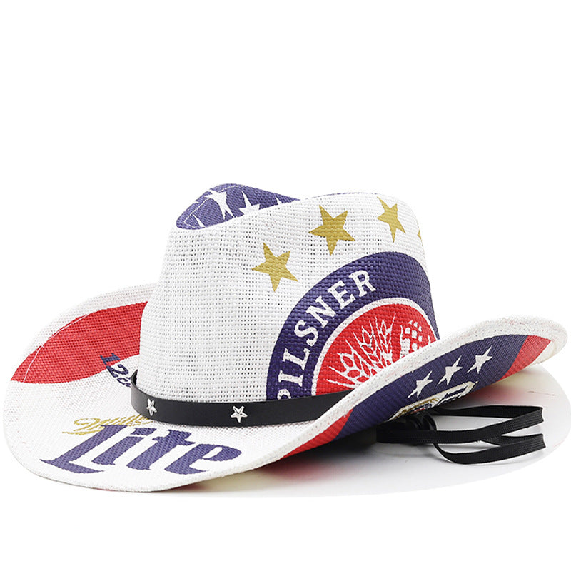 Printed Western Cowboy Hat H8040 – Suitmine®